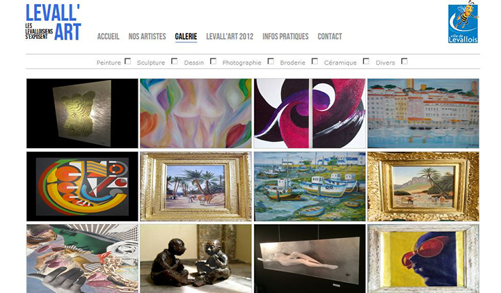 Levall'art : un site dédié aux artistes de Levallois - IIM Paris ...