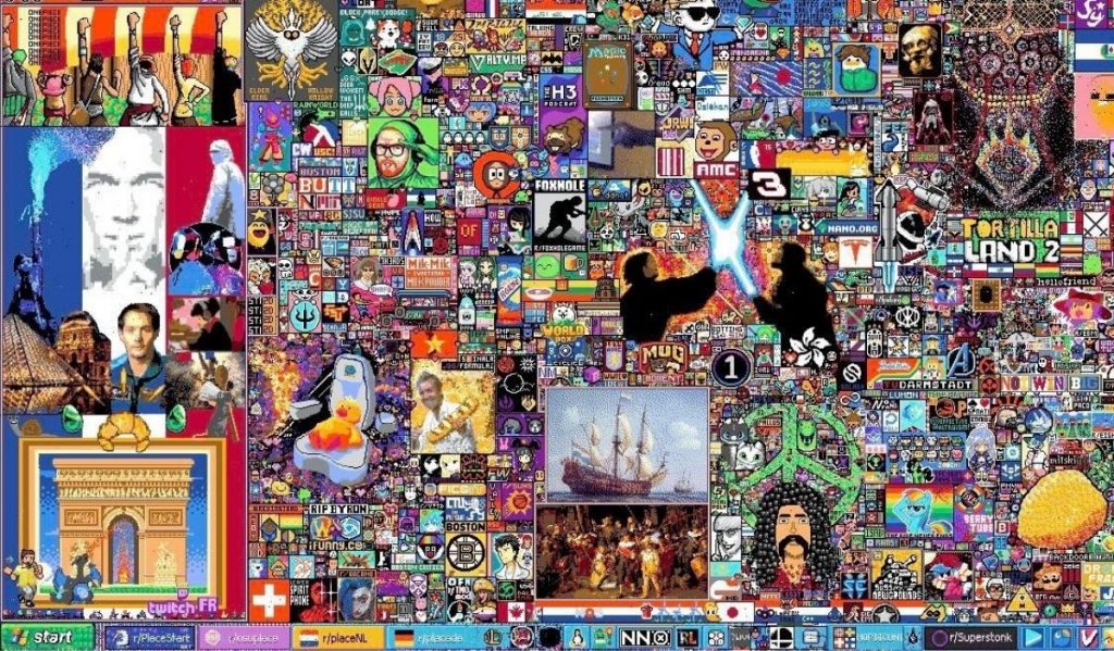 Pixel War : la France s'impose dans la guerre des pixels sur Reddit ...