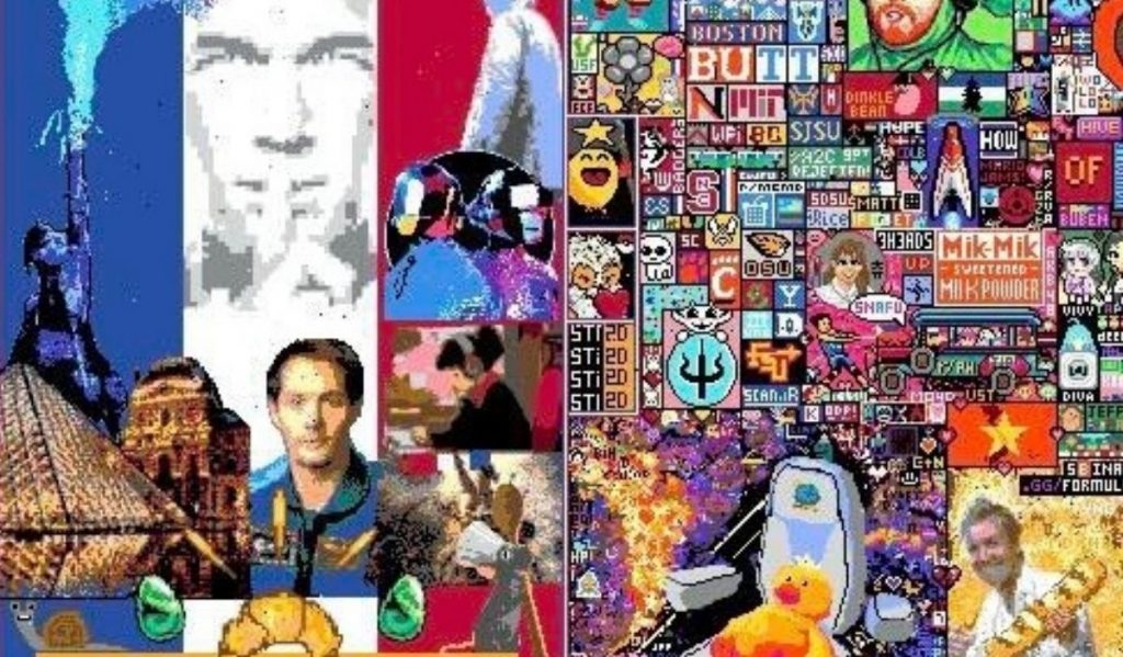 Pixel War : la France s'impose dans la guerre des pixels sur Reddit - IIM Digital School - Ecole ...