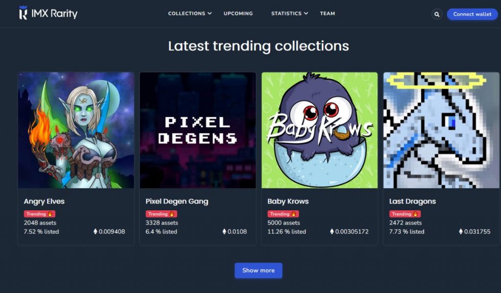 IMX Rarity, la marketplace de NFT co-fondée par Edouard, promo 2022 ...